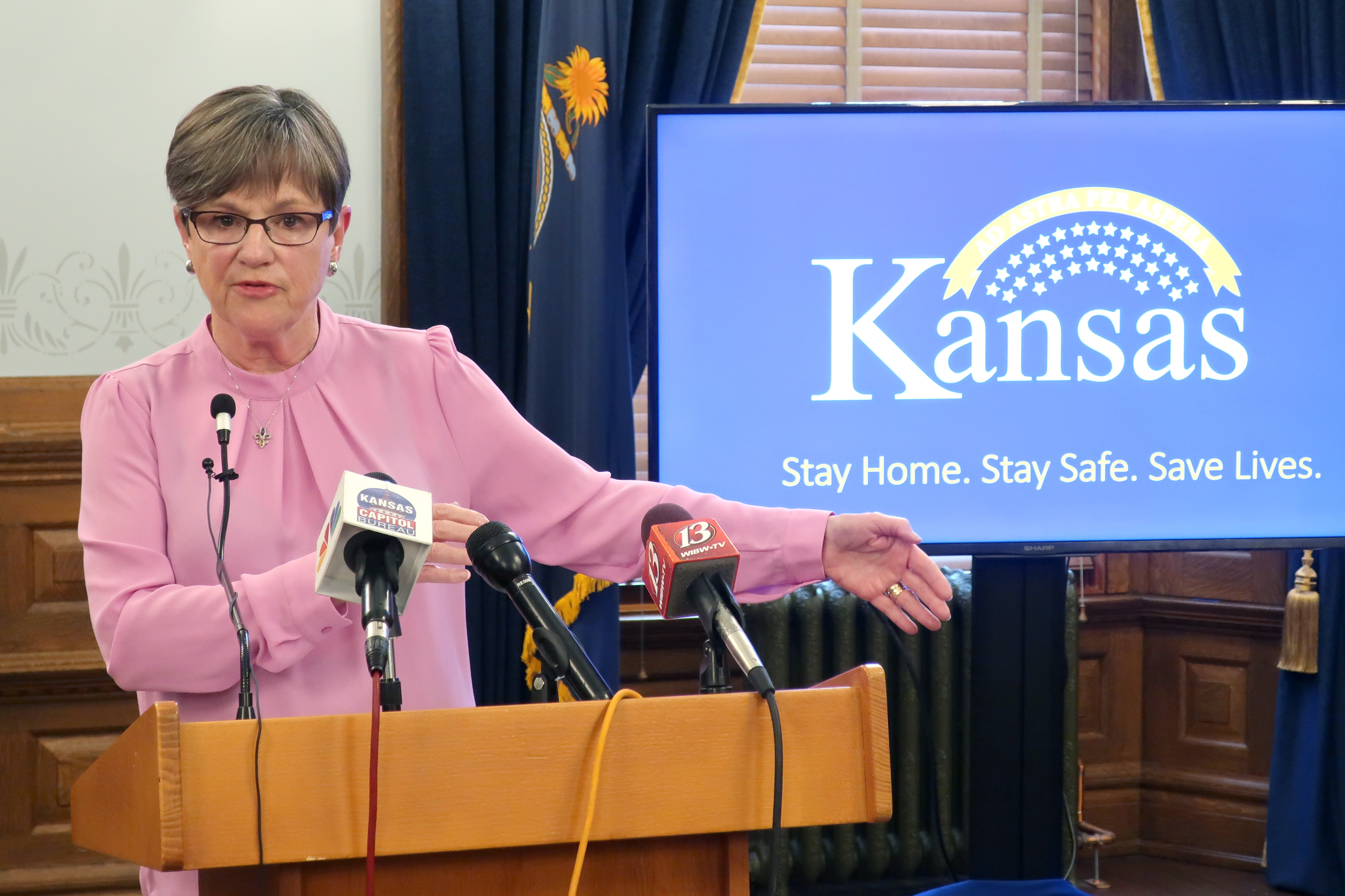 Watch Kansas Gov. Laura Kelly’s May 26 press briefing about COVID-19 ...